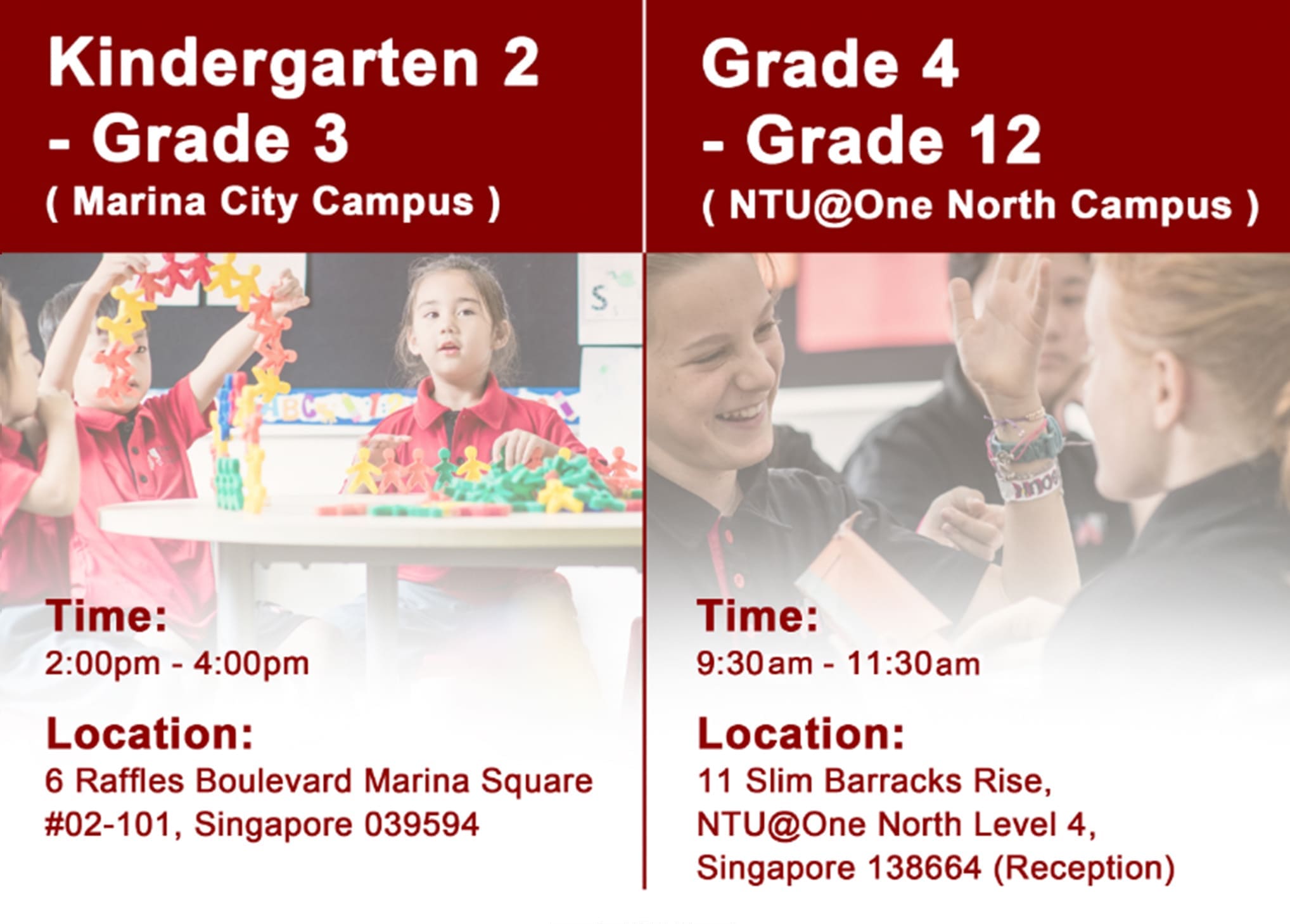 physical open house – HWA International School